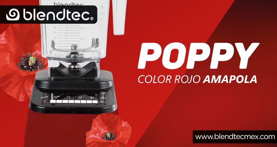 POPPY: Por qué el color Amapola es ideal para tu cocina – blendtecmx